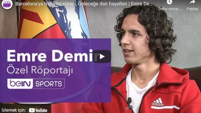 Bein Sports'un Emre Demir Özel Röportajı | KAYSERİSPOR.ORG